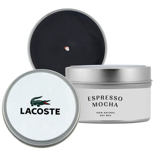 5 oz. City Bonfires Corporate Color Candle in Tin :: Midnite Snax